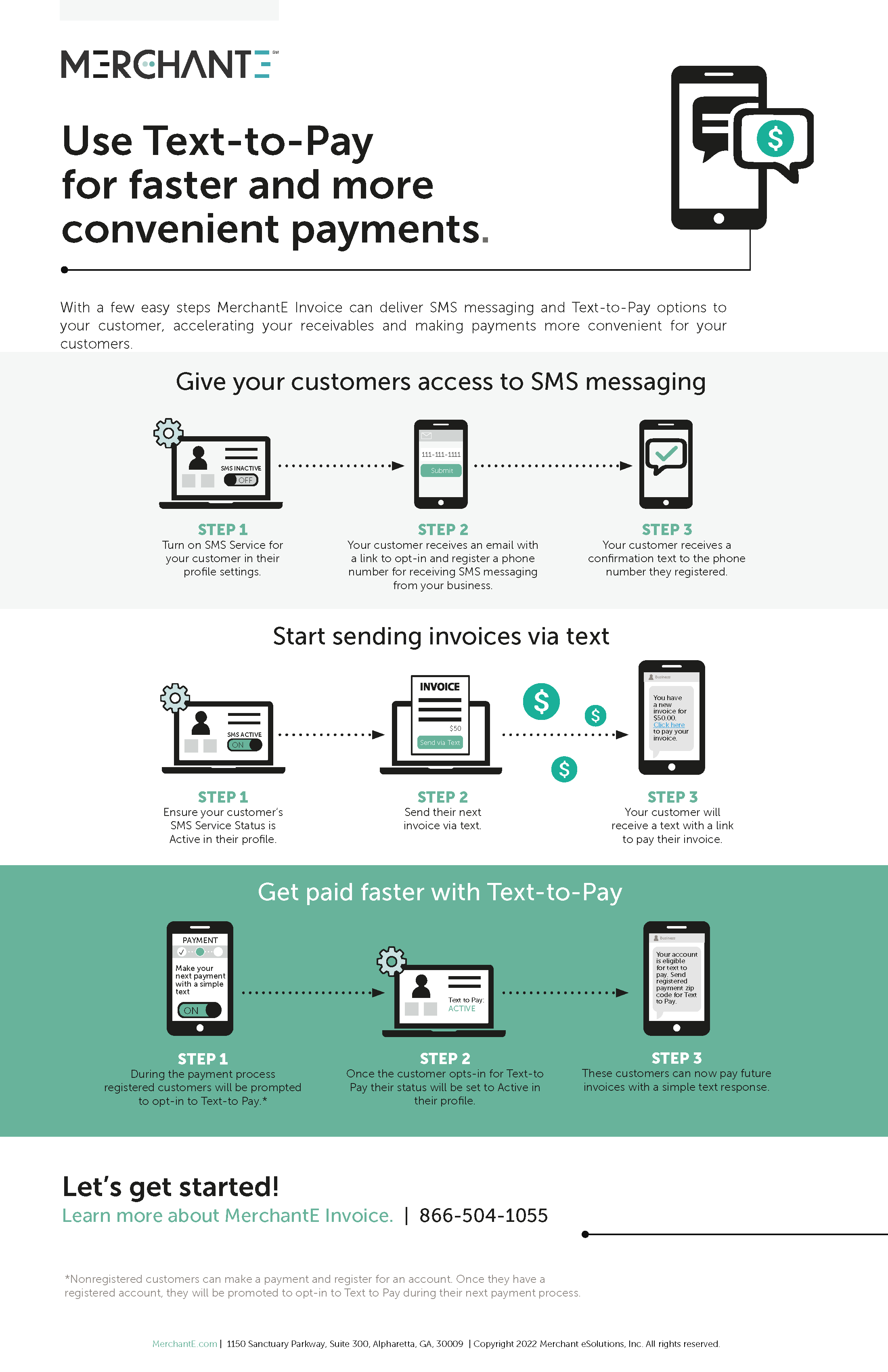 Use Text-to-Pay for Faster and More Convenient Payments